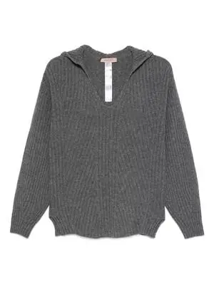 TWINSET Ribbed V-neck Jumper