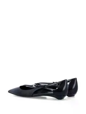 Prada Cut-out Ballerina Shoes