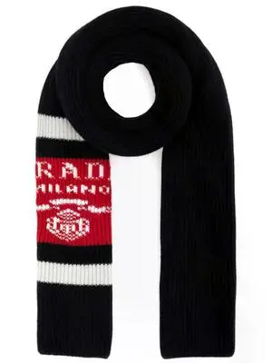 Prada Cashmere Scarf - Black