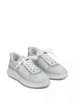 Chloé Nama Mesh-panelled Sneakers