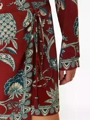 Farm Rio Floral-print Mini Dress