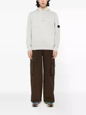 C.P. COMPANY Diagonal Raised Fleece Hoodie