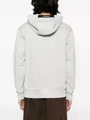 C.P. COMPANY Diagonal Raised Fleece Hoodie