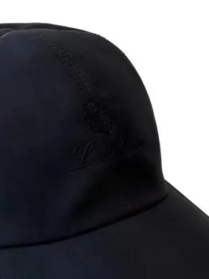 Loro Piana Embroidered Logo Baseball Cap