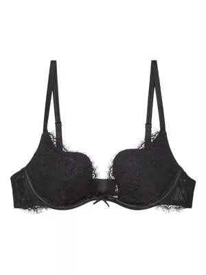 Fleur Du Mal Lace Underwired Bra - Black