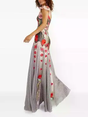 TEMPERLEY LONDON Remi Embroidered Maxi Dress