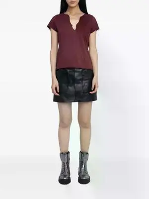 Zadig&Voltaire Crystal-embellished T-shirt