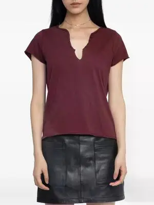 Zadig&Voltaire Crystal-embellished T-shirt
