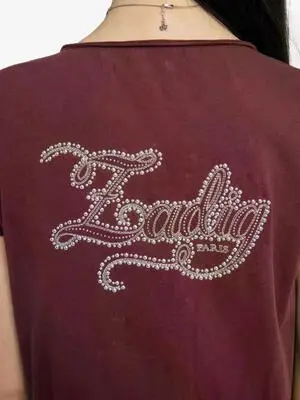 Zadig&Voltaire Crystal-embellished T-shirt