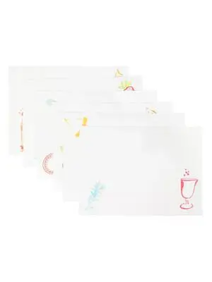 BAMBAH Alfresco Placemats - White