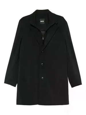 Boss Button Detailed Coats For Men