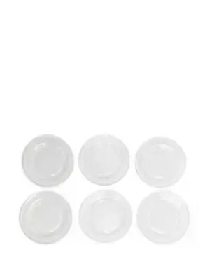 BAMBAH Transparent Plates Main - White
