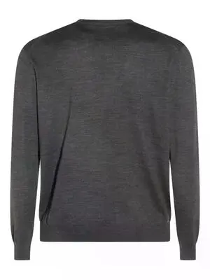 Malo Crew-neck Wool Sweater - Grey