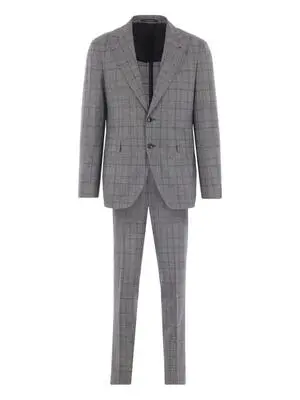 Tagliatore Check-pattern Suit