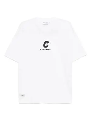 CHOCOOLATE Logo-print T-shirt - White