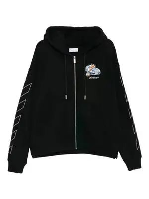 Off-White Graphic Print Hoodie