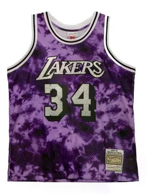 Mitchell & Ness Nba La Lakers 96 Shaquille O'neal Galaxy Swingman Jersey - Purple