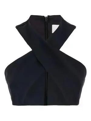 Seafarer Cross-neck Zip Top