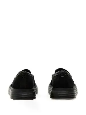 THE ANTIPODE Braided-trim Platform Loafers