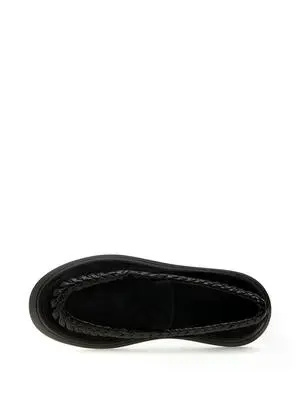 THE ANTIPODE Braided-trim Platform Loafers