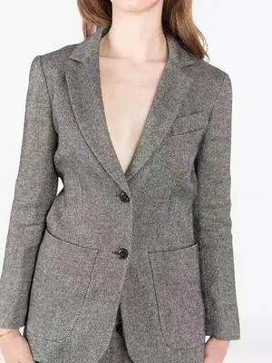 SOCIETE ANONYME Herringbone-pattern Jacket