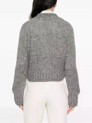 Ermanno Scervino Button-embellished Knit Cardigan