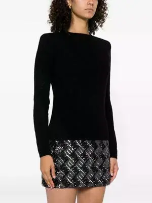 P.a.r.o.s.h Textured Round-neck Jumper