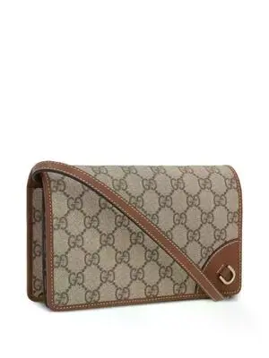 Gucci Gg Monogram Shoulder Bag