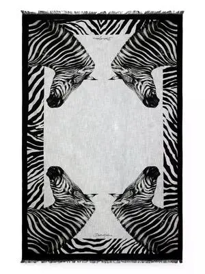 Dolce & Gabbana Zebra-print Beach Towel
