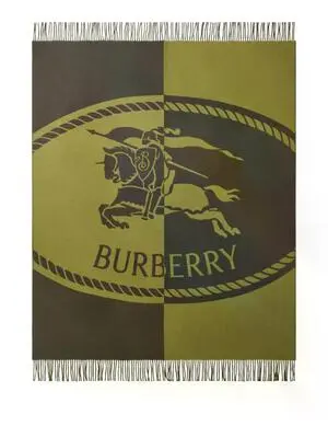 Burberry Wool Blanket - Green