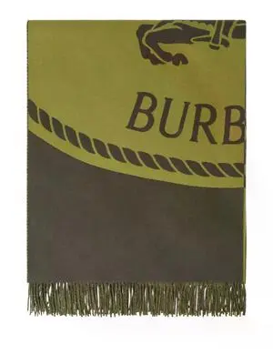 Burberry Wool Blanket - Green