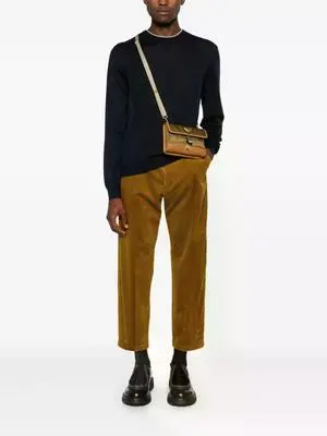 Prada Mélange-effect Cashmere Jumper - Blue