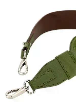 Prada Leather Oval-ring Shoulder Strap
