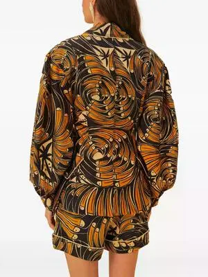 Farm Rio Graphic-print Oversized Jacket