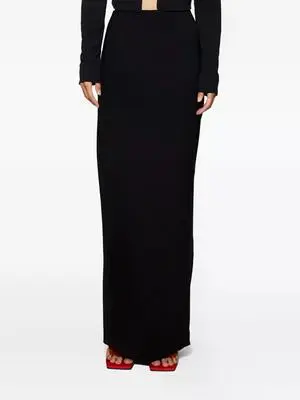 MONOT High-waisted Column Maxi Skirt