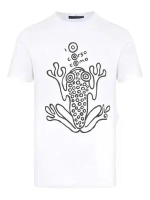 10 CORSO COMO Frog-print T-shirt - White