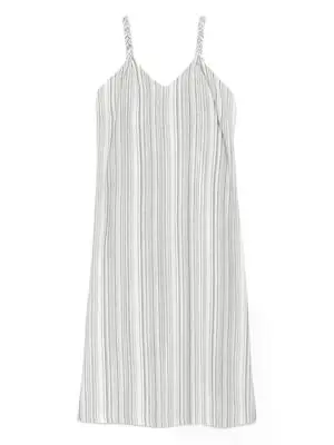 B+AB Striped Midi Dress
