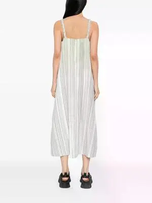 B+AB Striped Midi Dress