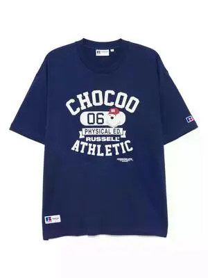 CHOCOOLATE Graphic-print T-shirt - Blue