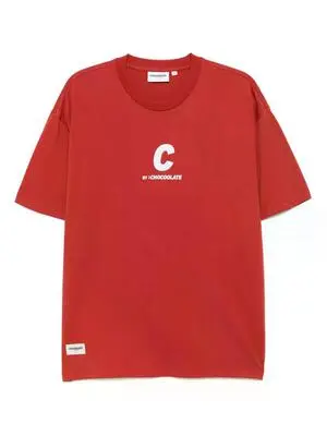 CHOCOOLATE Logo-print T-shirt - Red
