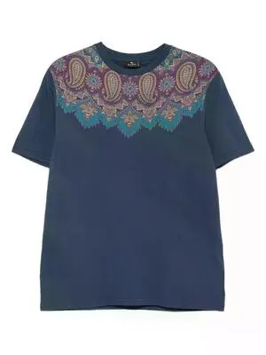 Etro Short Sleeve T-shirts For Women