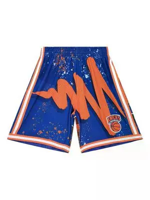 Mitchell & Ness Nba New York Knicks 1991 Hyper Hoops Swingman Shorts - Blue