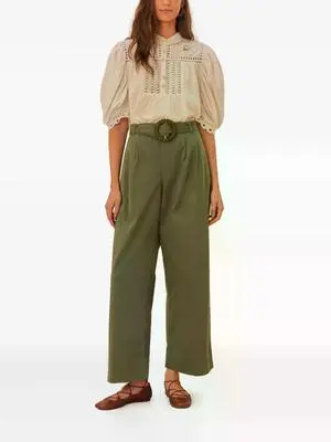 Farm Rio Twill Pleated Trousers