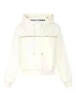 Liu Jo Rhinestone-embellished Drawstring Hoodie