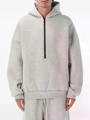 Fear Of God Athletic Half-zip Hoodie - Grey