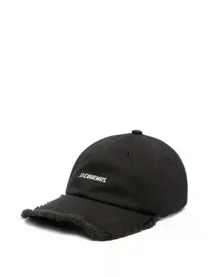 Jacquemus La Casquette Artichaut Baseball Cap - Black