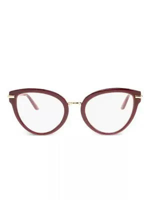 Dolce & Gabbana Logo-engraved Sunglasses - Red