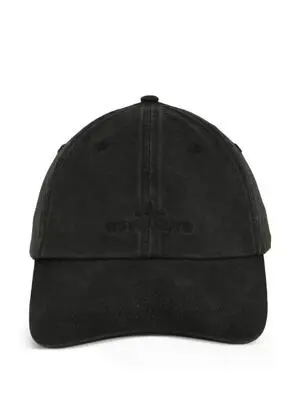 Stone Island Logo-embroidered Baseball Cap - Black