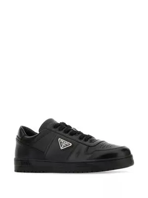 Prada Sneakers Low-top Downtown In Pelle - Black