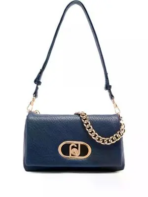 Liu Jo Logo-plaque Chain-strap Shoulder Bag - Blue